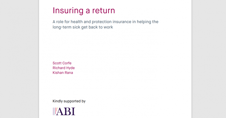 ABI report - Health & Protection