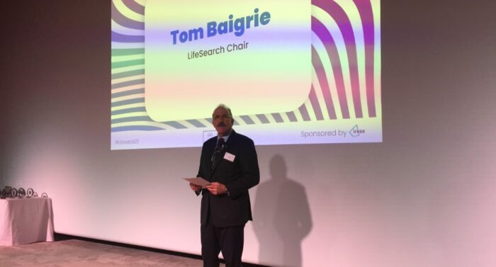Tom Baigrie LifeSearch Awards 2023 - Health & Protection